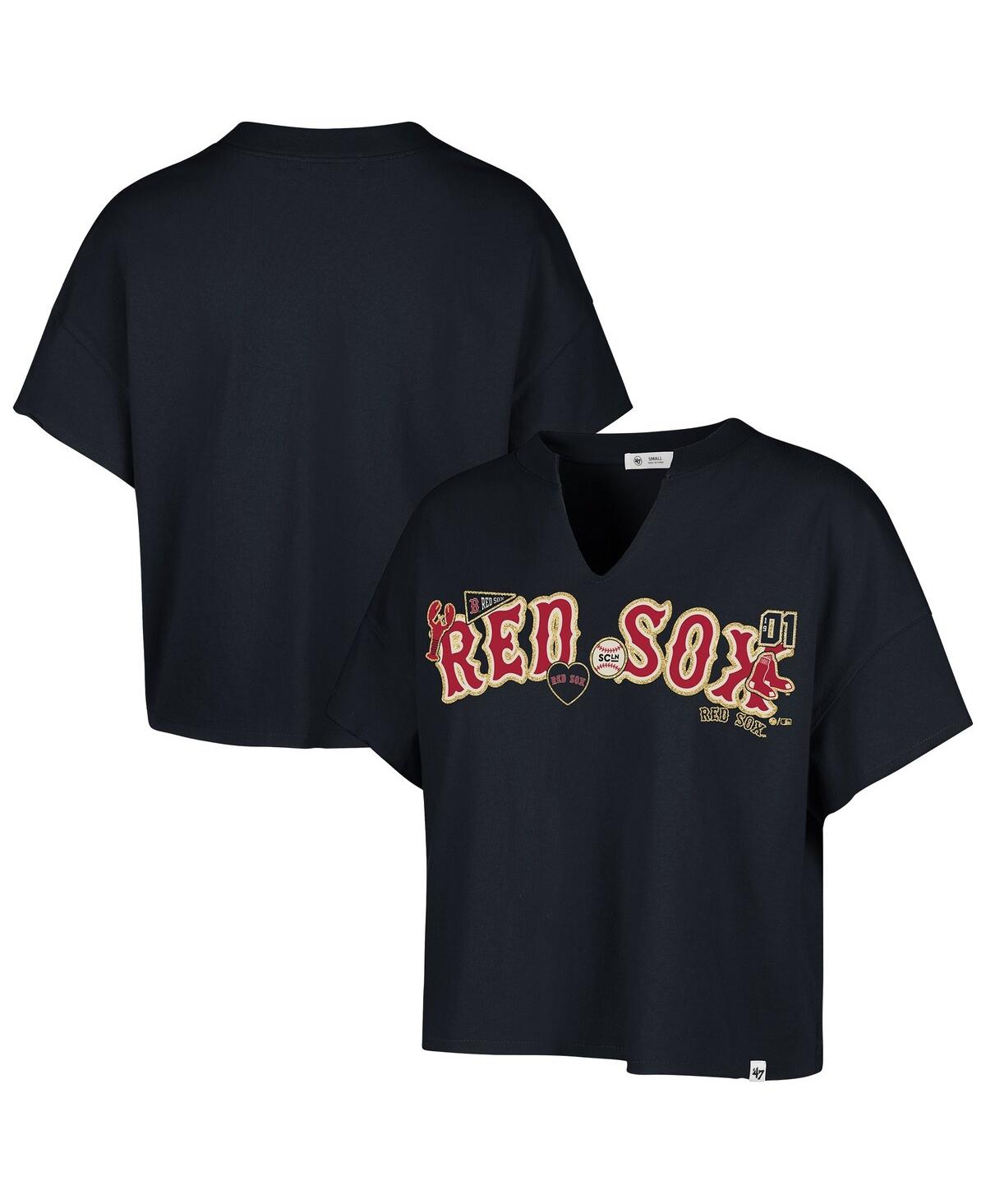 Click here for Stoney Clover Lane X 47 Brand Womens Navy Boston R... prices