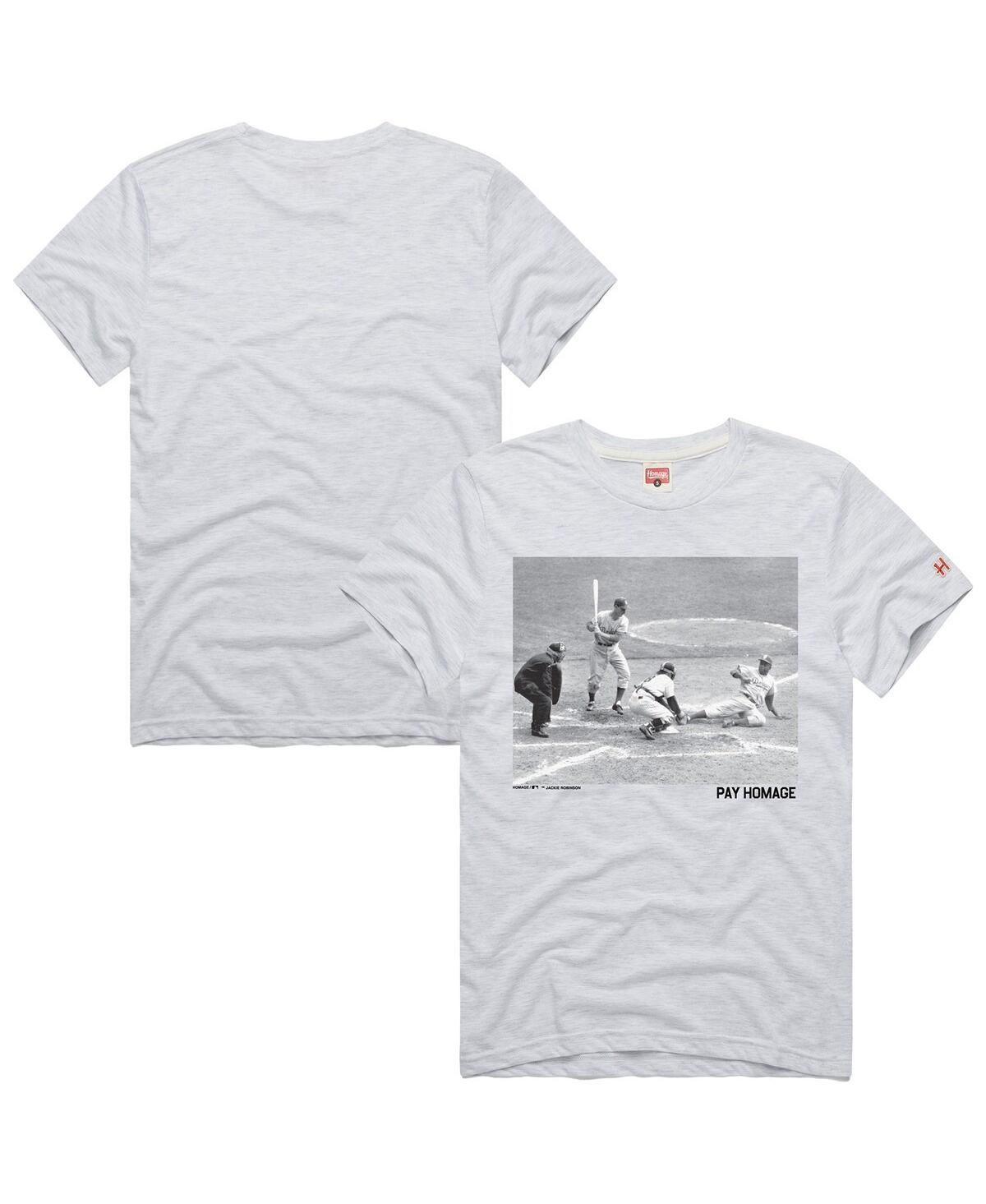 Click here for Homage Mens Jackie Robinson Ash Brooklyn Dodgers C... prices