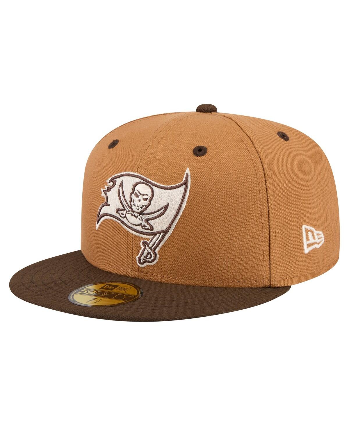 Click here for New Era Mens Light Brown/Dark Brown Tampa Bay Bucc... prices