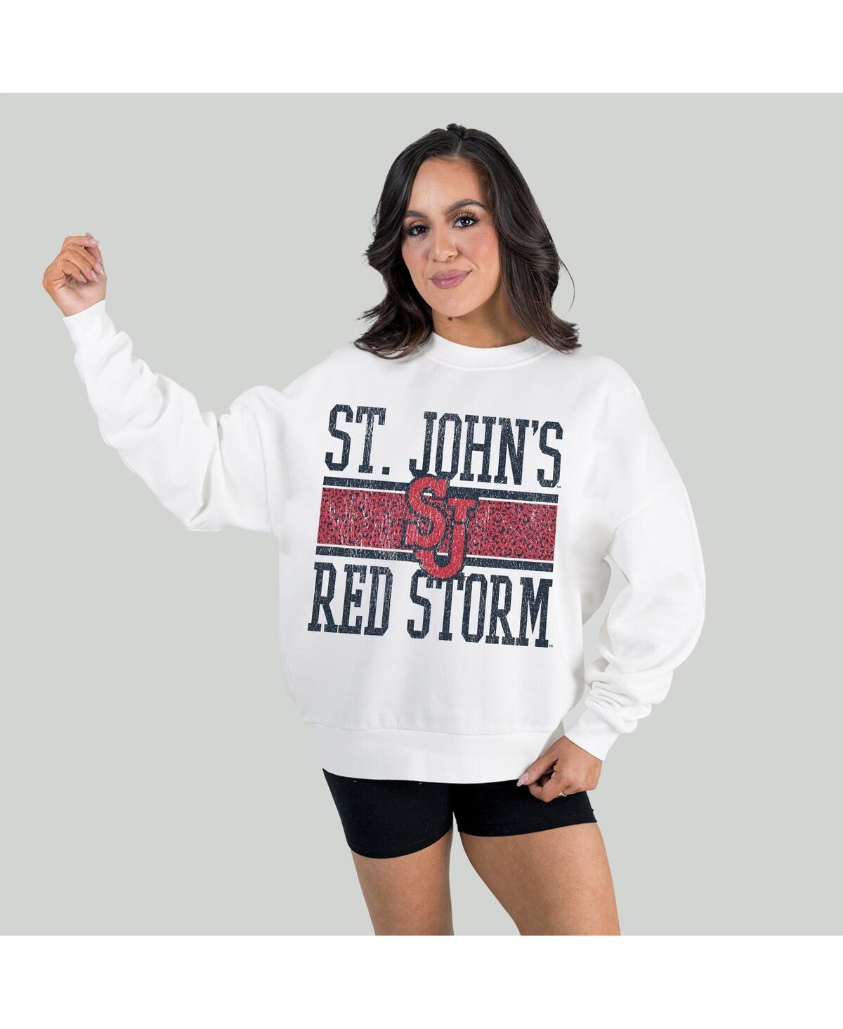 Click here for Gameday Couture Womens White St. Johns Red Storm F... prices