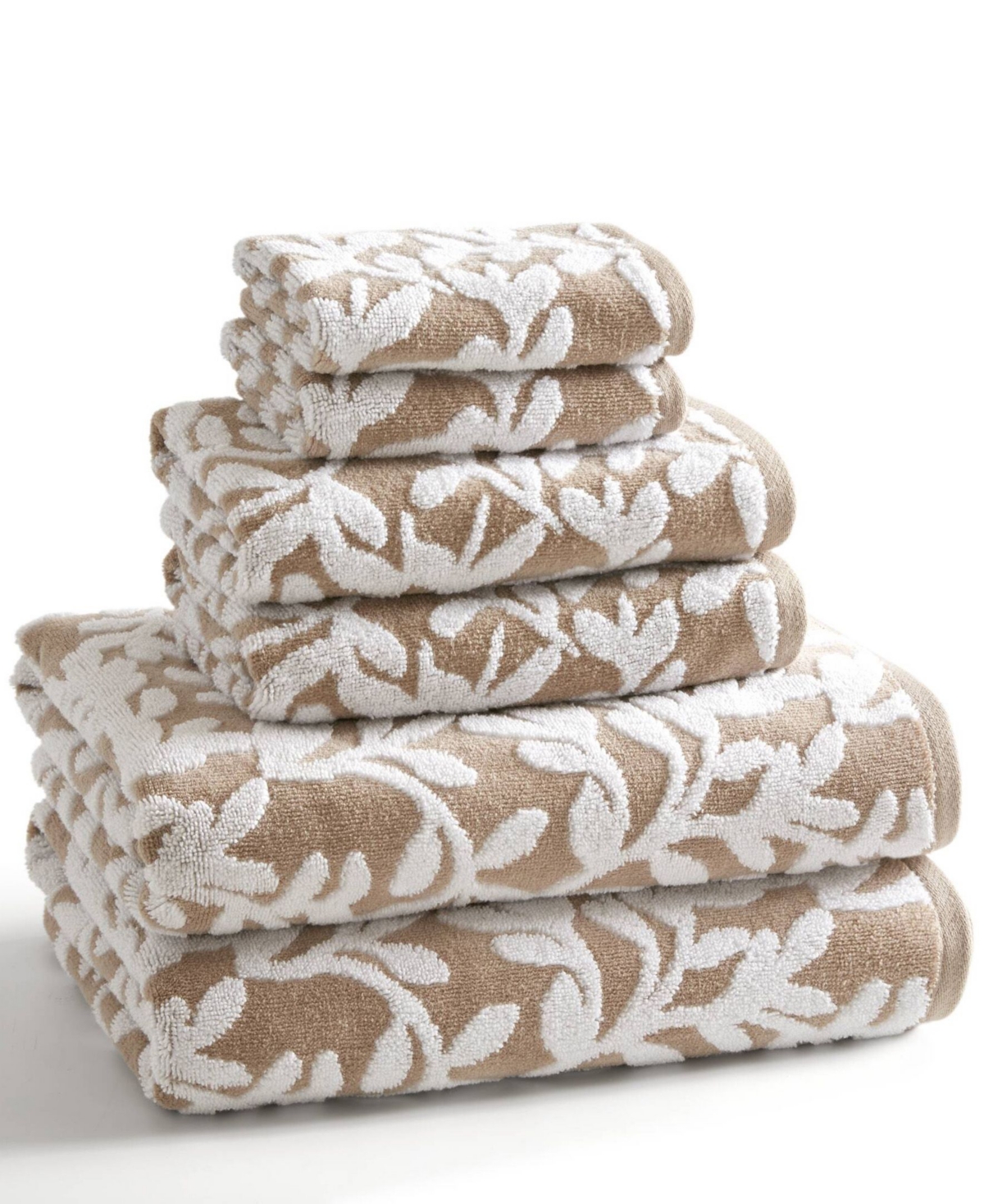 Click here for Madison Park Skyler Cotton 6-Pc. Bath Towel Set -... prices