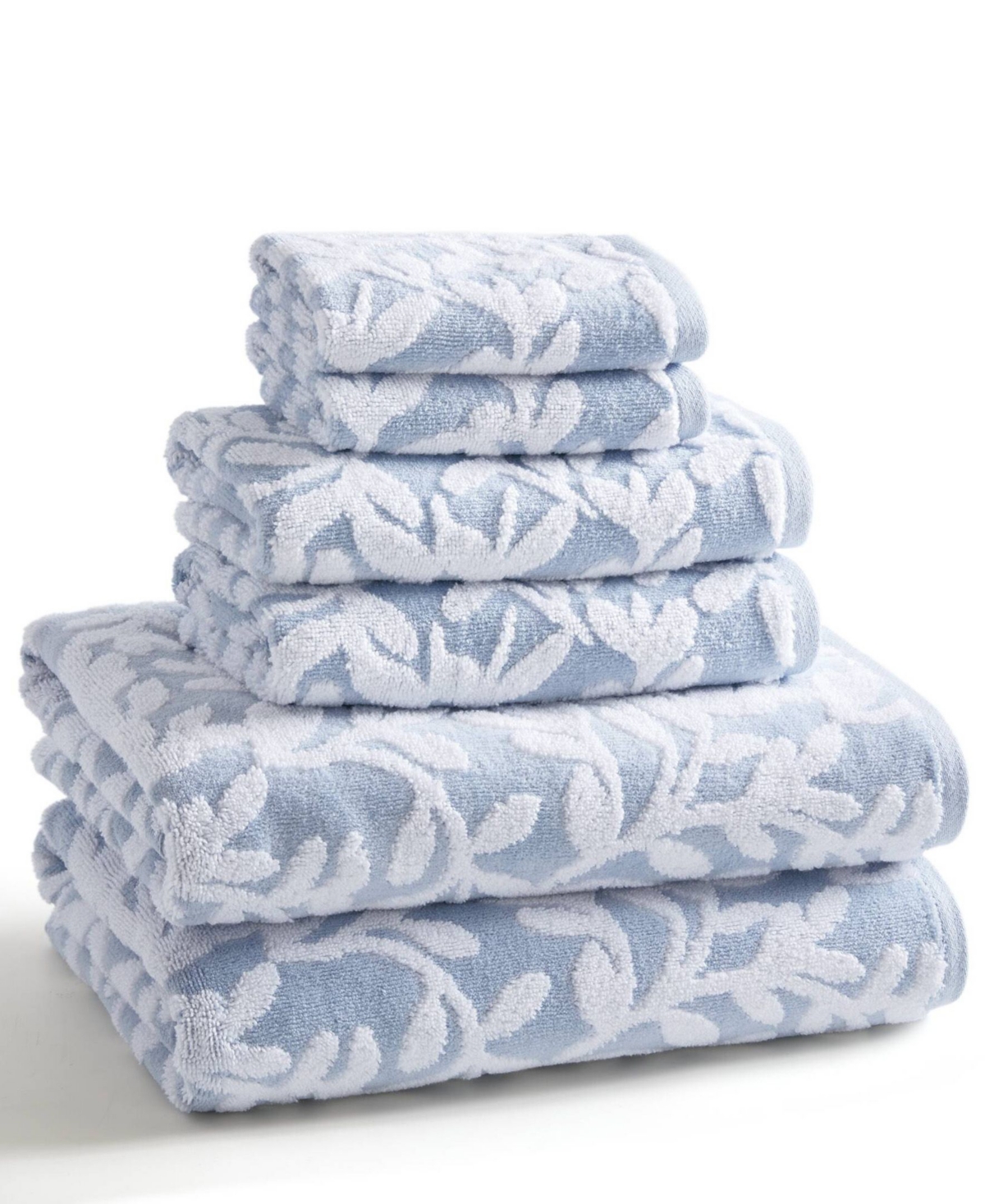 Click here for Madison Park Skyler Cotton 6-Pc. Bath Towel Set -... prices