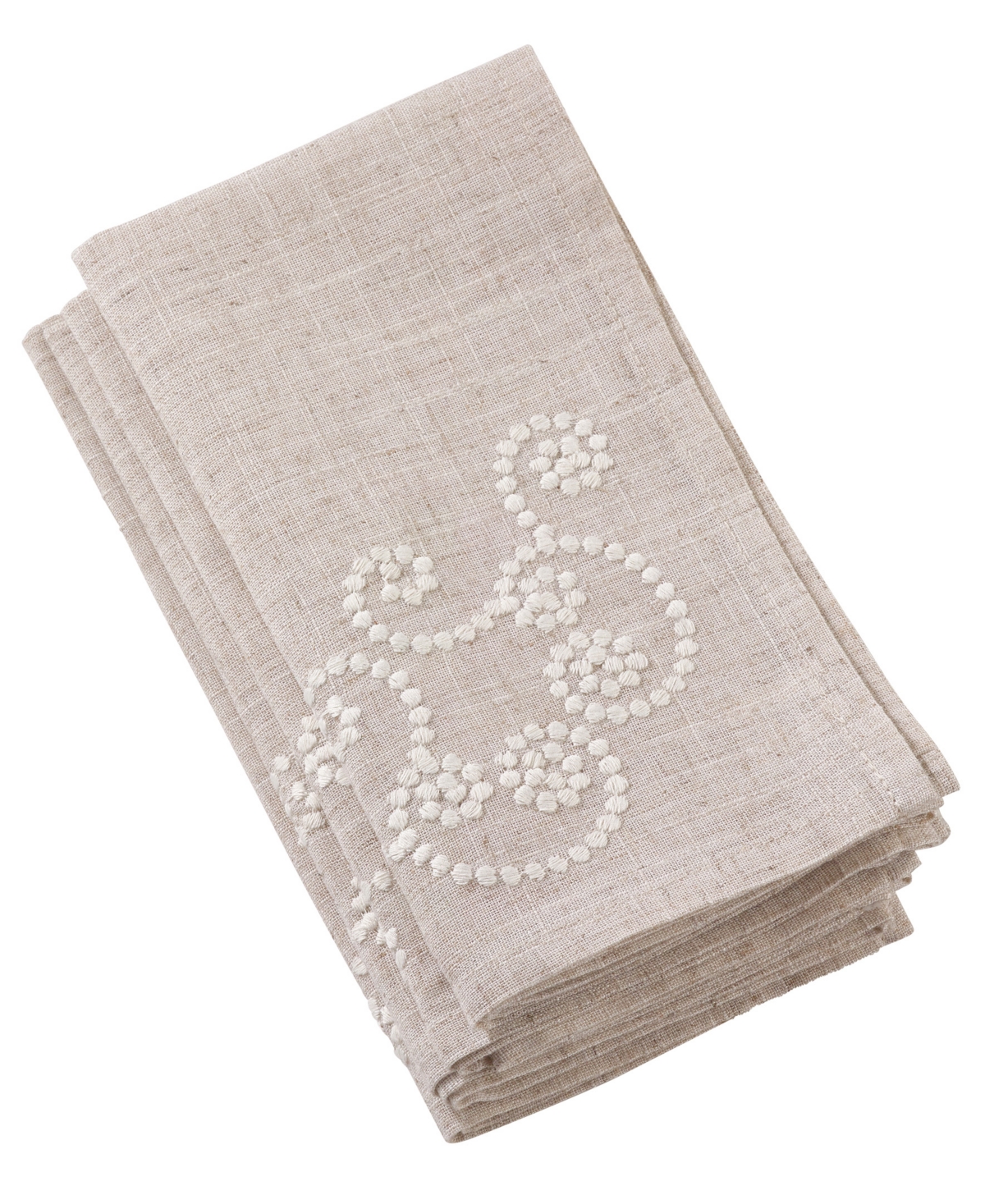 Click here for Saro Lifestyle Embroidered Swirl Design Napkins  S... prices