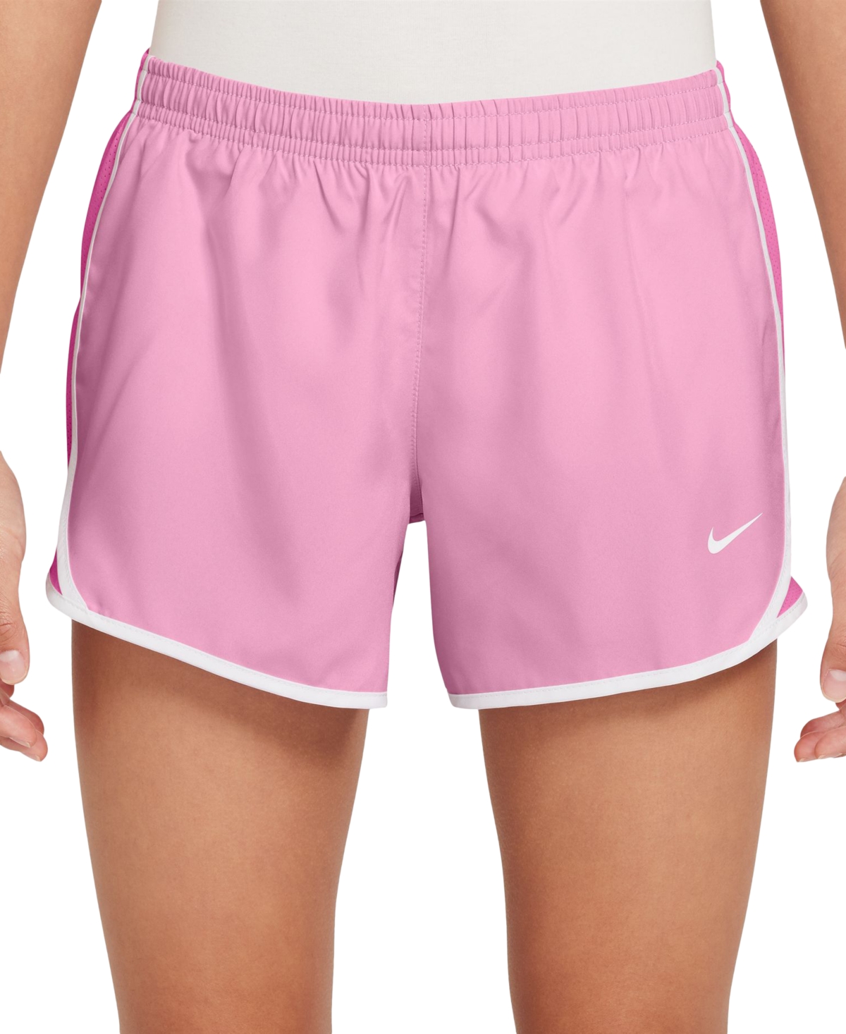 Click here for Nike Big Girls Dri-Fit Tempo Running Shorts - Pink... prices