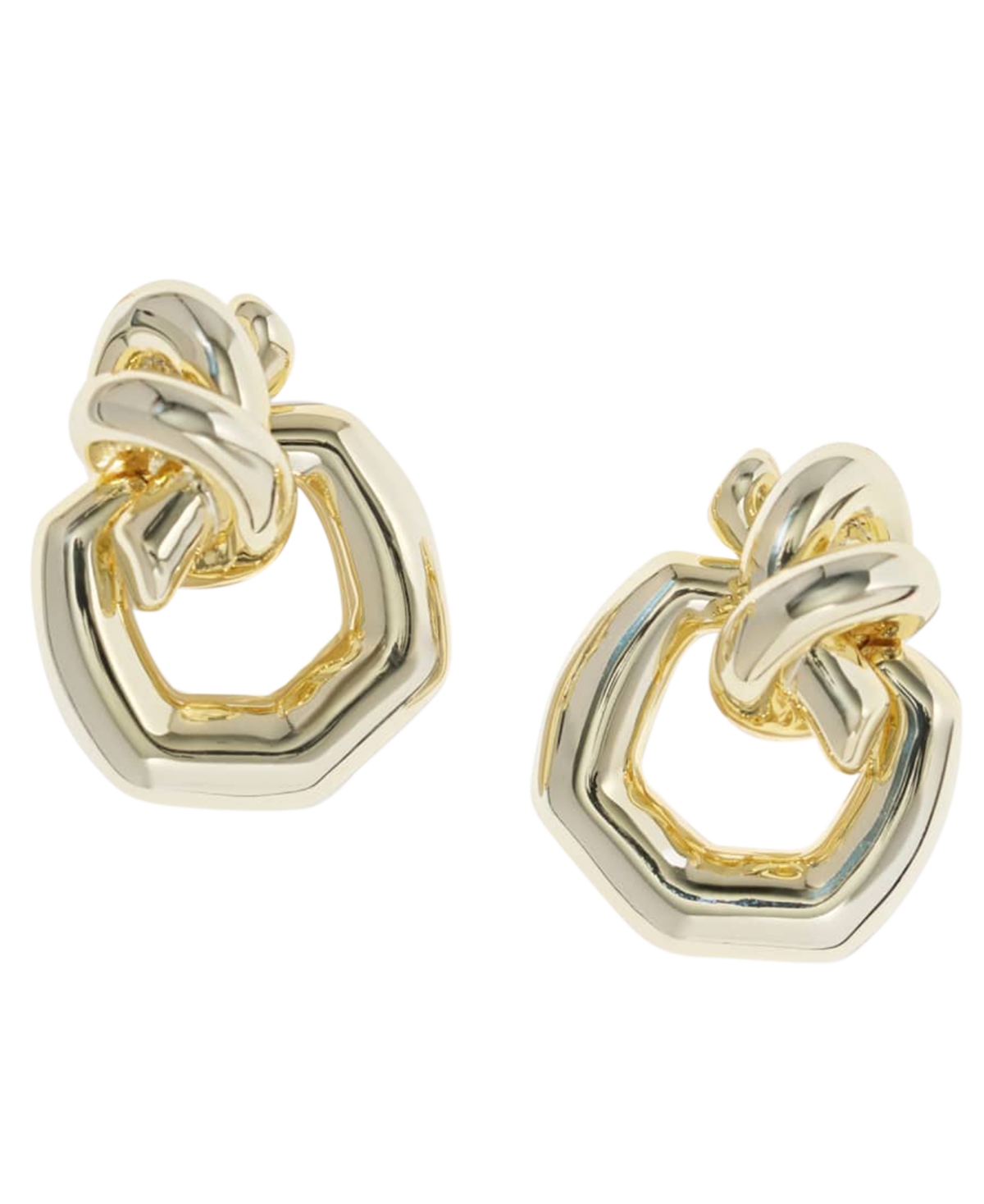 Click here for Kendra Scott Metal Plated Parker Knot Open Frame E... prices