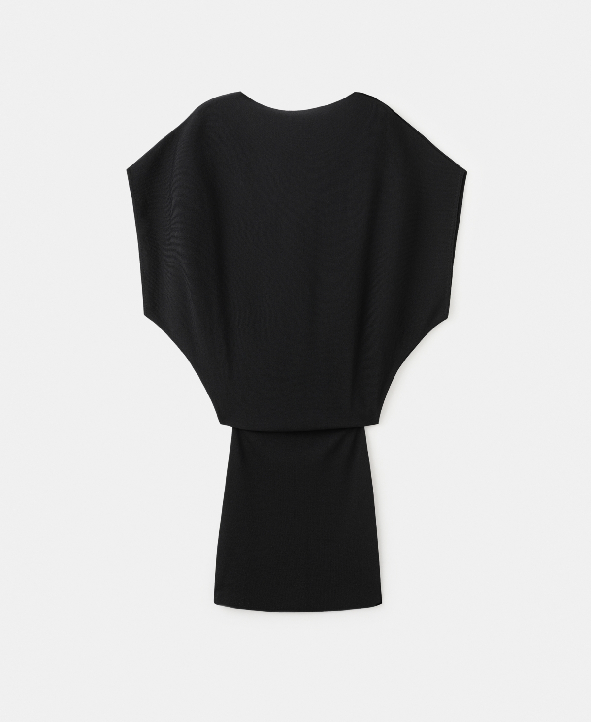 Click here for Mango Womens Open Back Fitted Knit Dress - Black prices