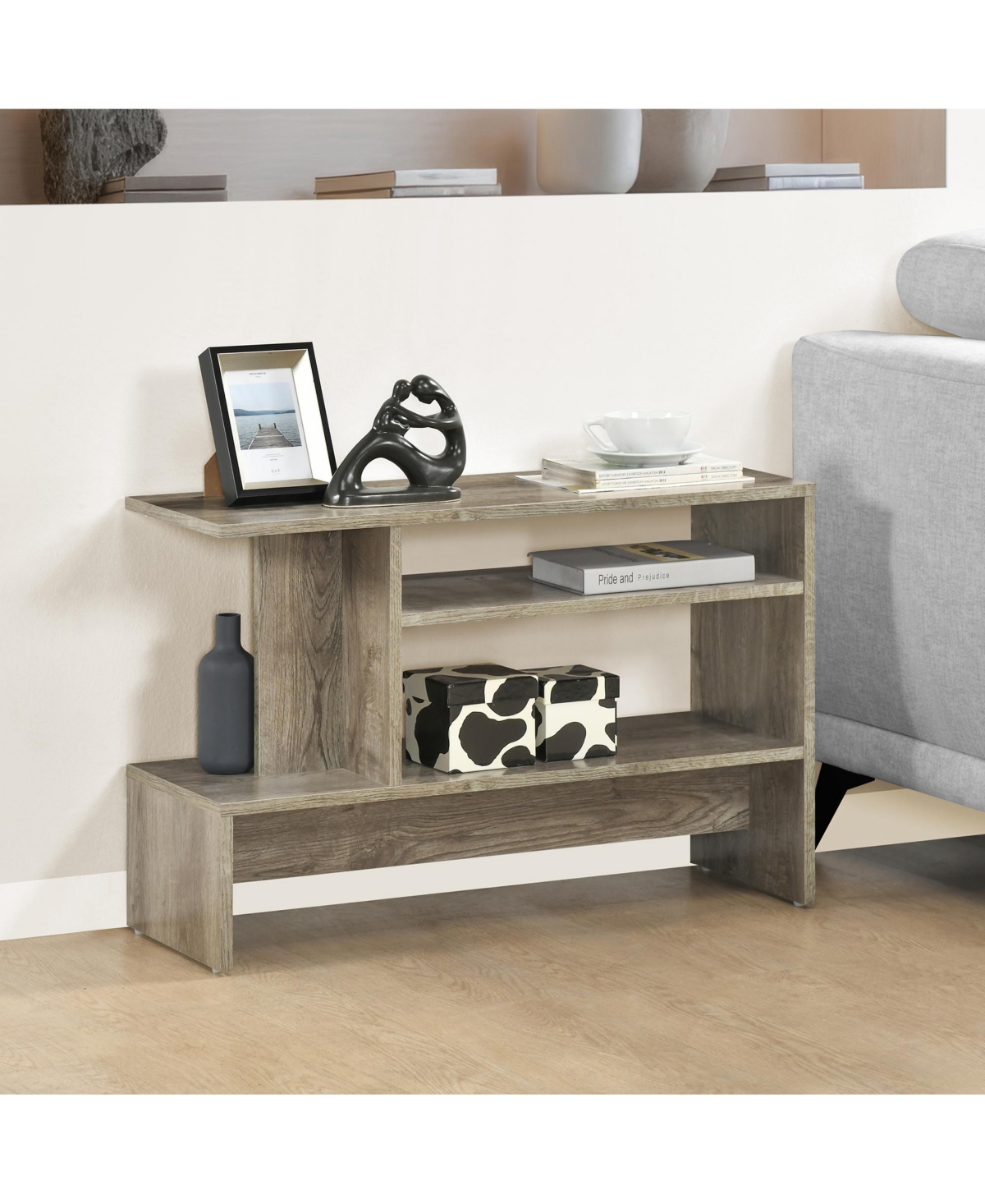 Click here for Kings Brand Furniture Modern Sofa Table with Open... prices