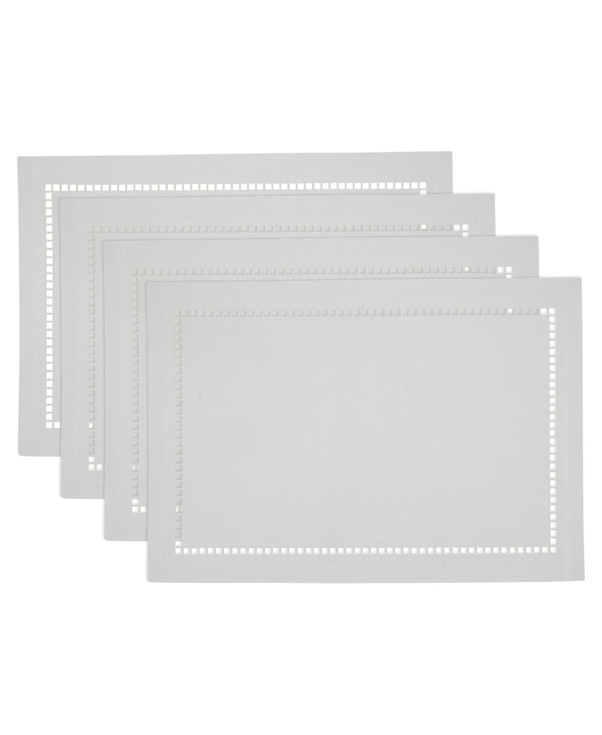 Click here for Saro Lifestyle Laser-Cut Hemstitch Placemats  Set... prices
