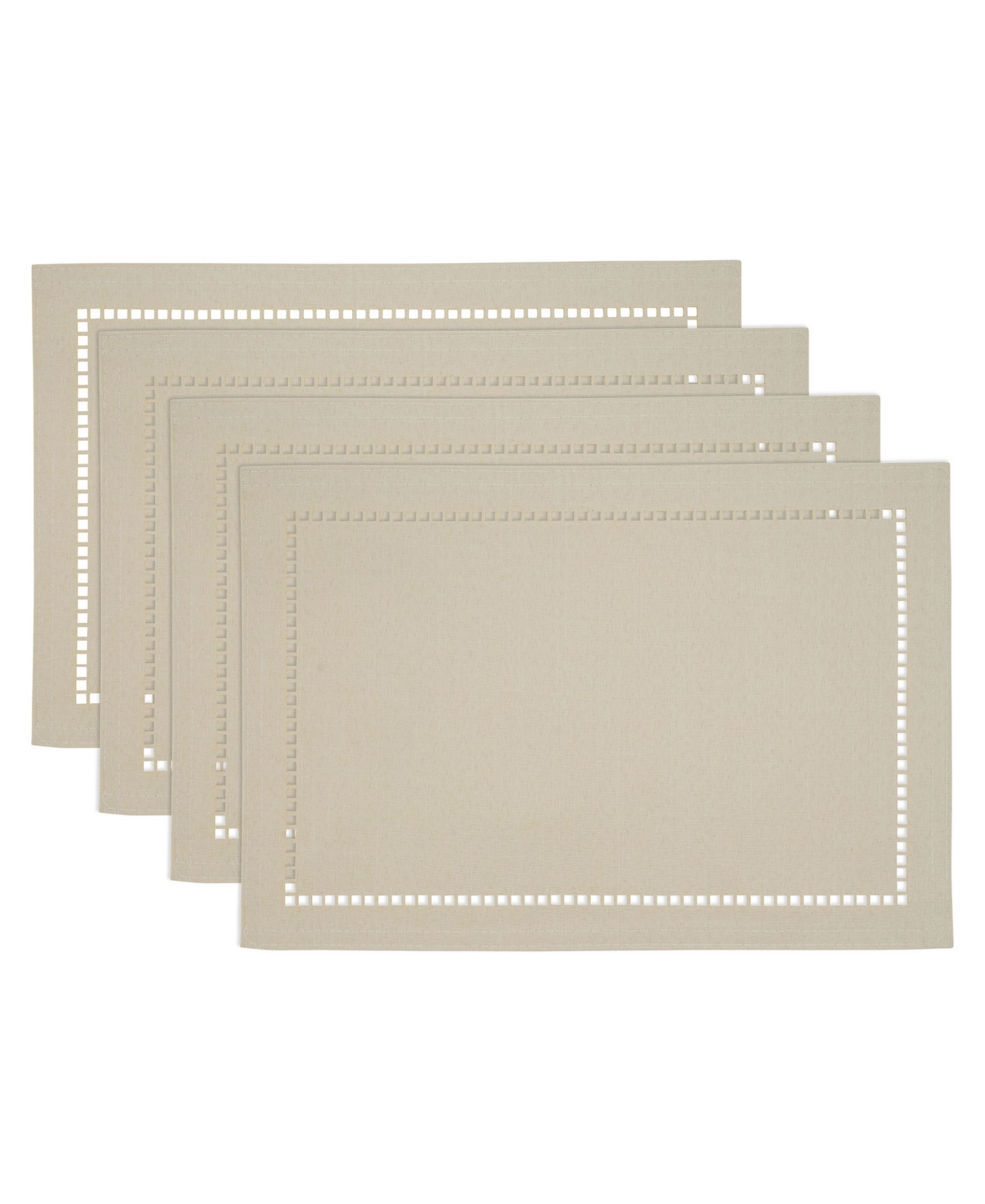 Click here for Saro Lifestyle Laser-Cut Hemstitch Placemats  Set... prices