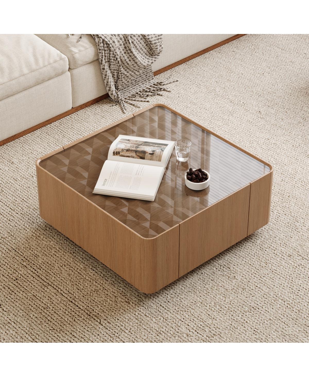 Click here for Streamdale Furniture Square Coffee Table with Stor... prices