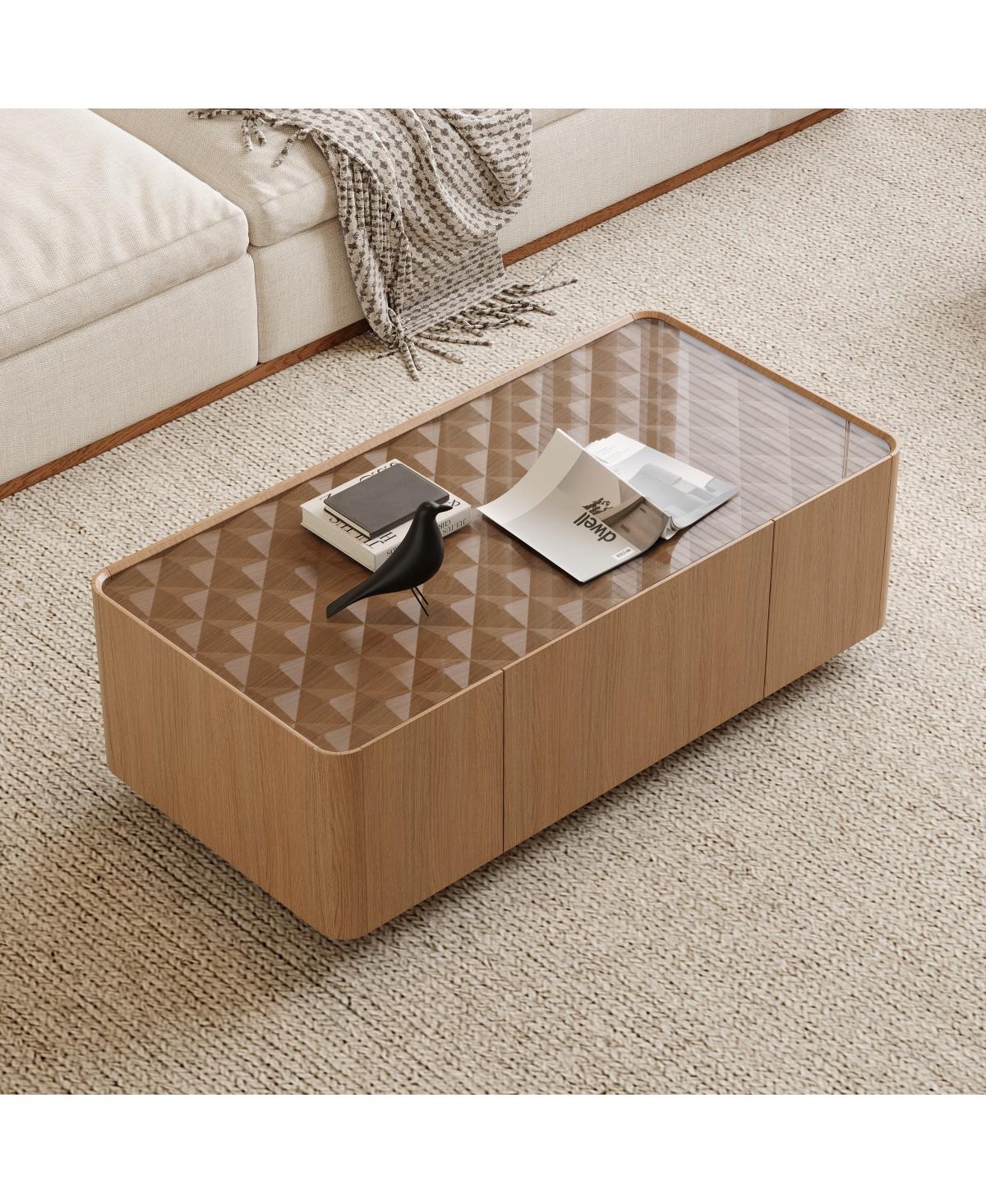 Click here for Streamdale Furniture Mid-Century Modern Glass Top... prices