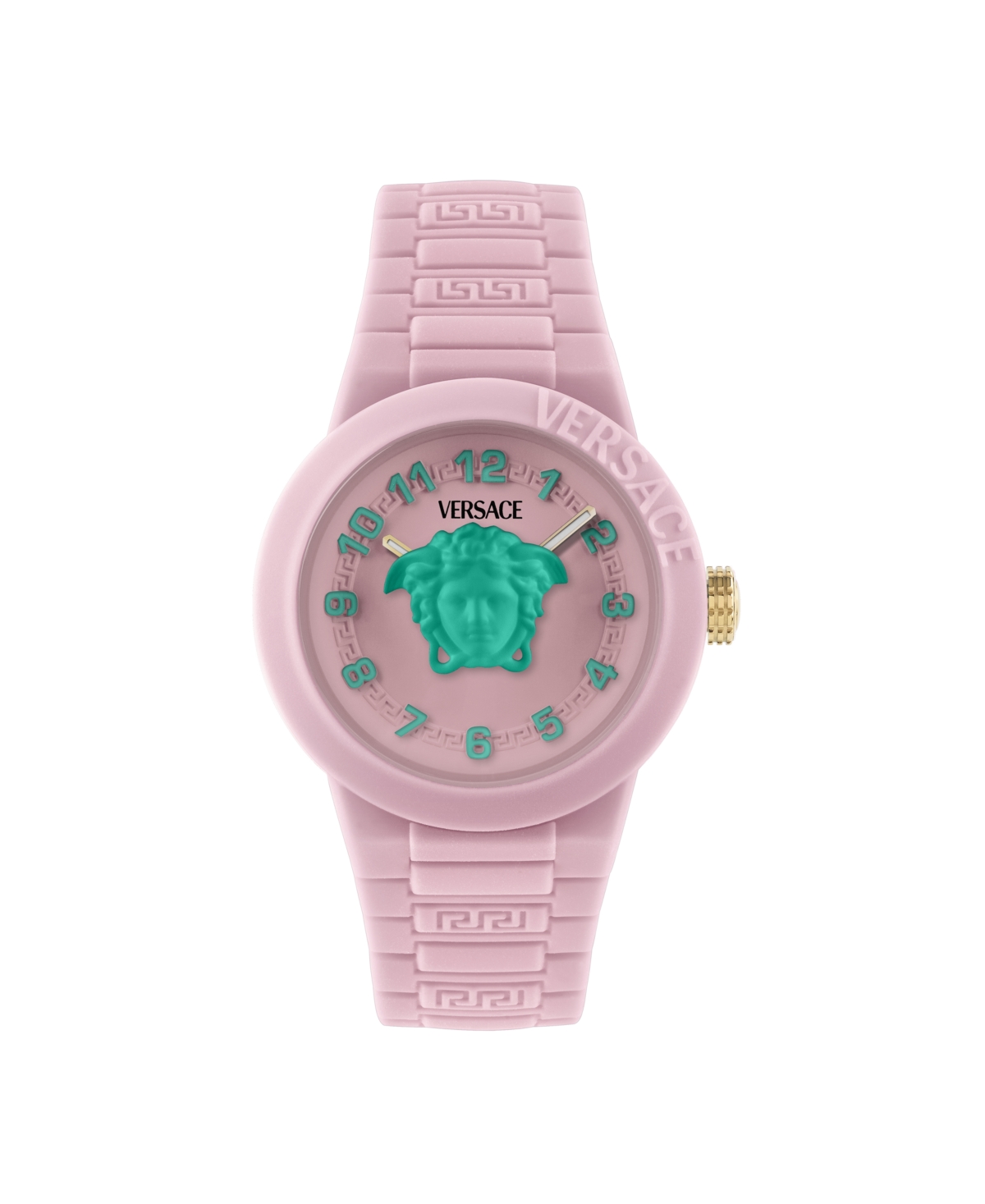 Click here for Versace Kids V-Pop Pink Silicone Strap Watch 34mm... prices