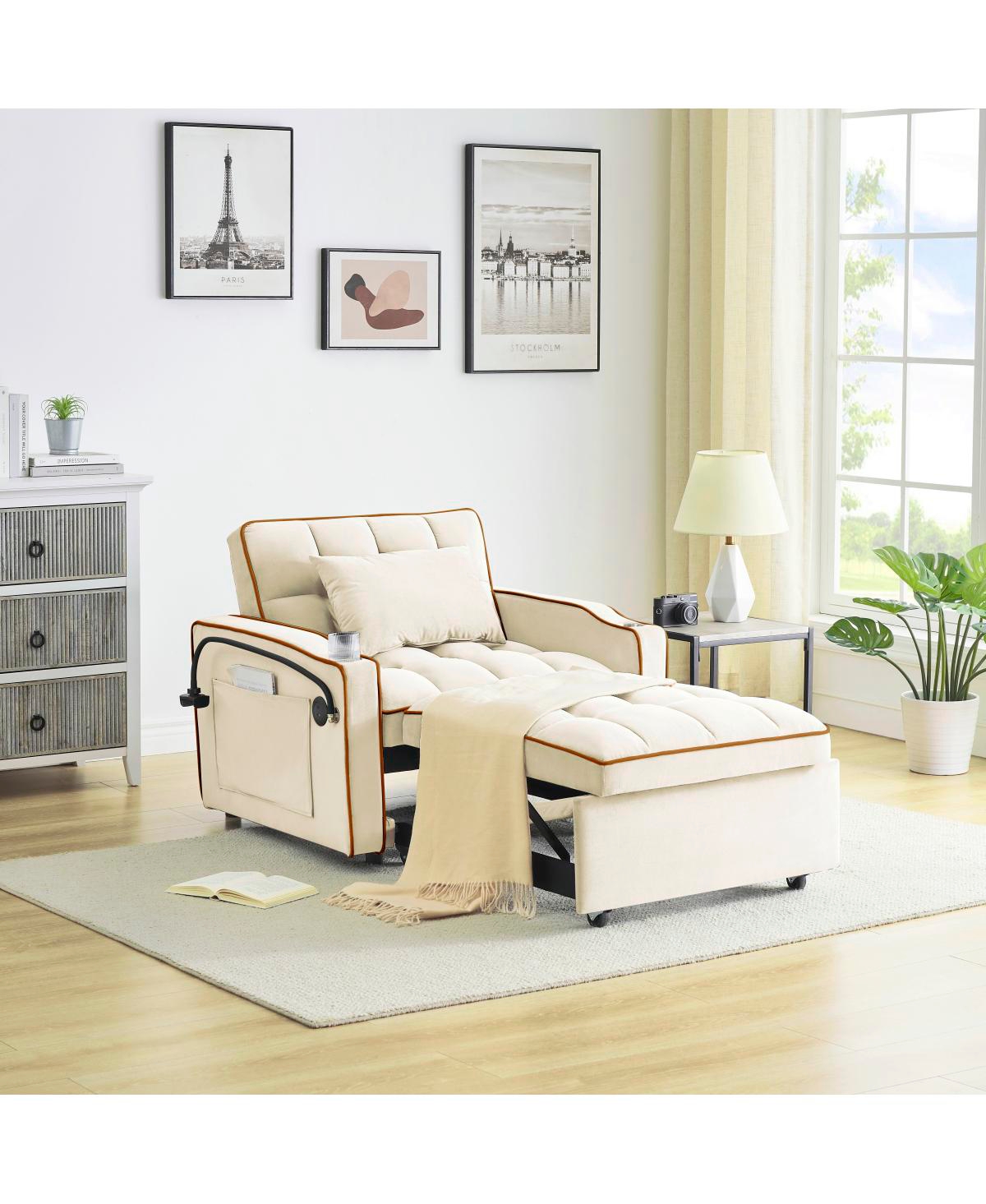 Click here for Streamdale Furniture Versatile Foldable Sofa Bed... prices