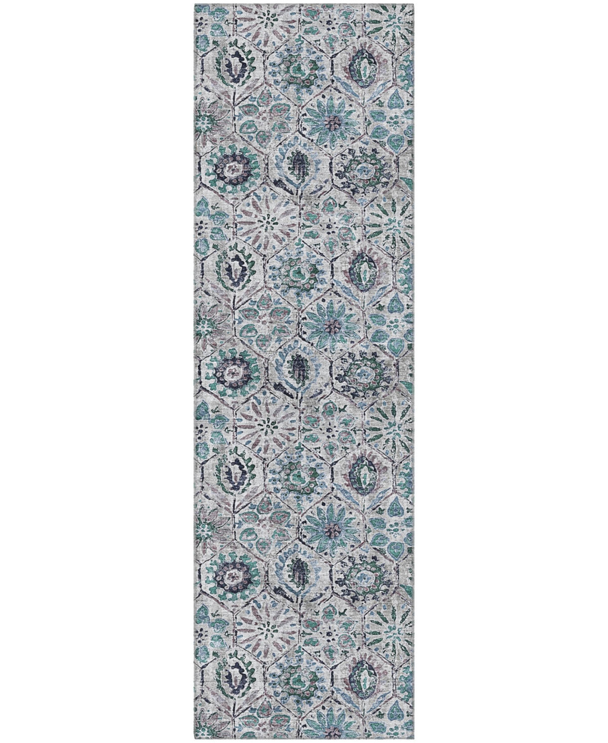 Click here for Addison Mayfield AMF1938 23x76 Runner - Teal prices