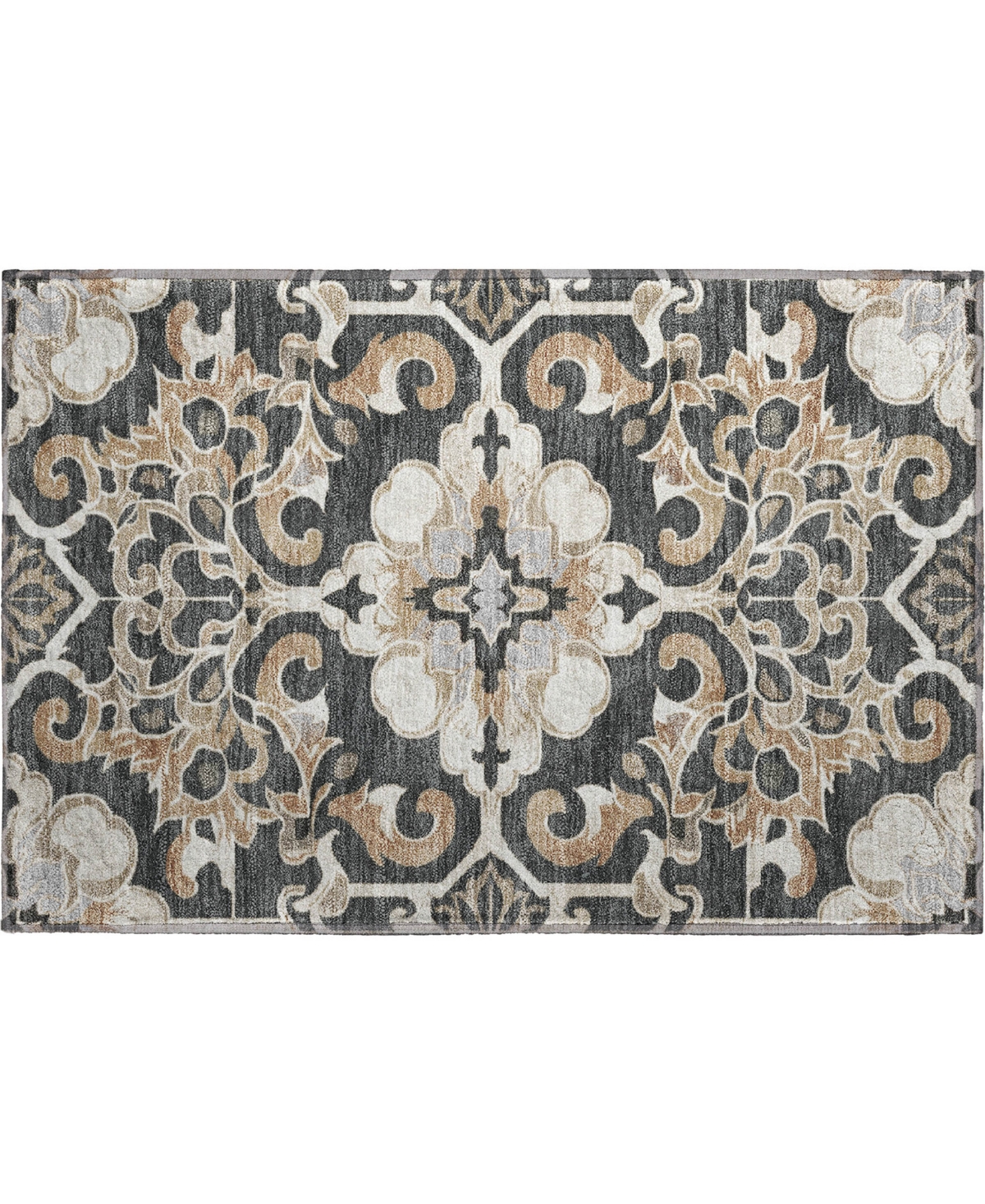 Click here for Addison Mayfield AMF1947 18x26 Area Rug - Charcoal prices