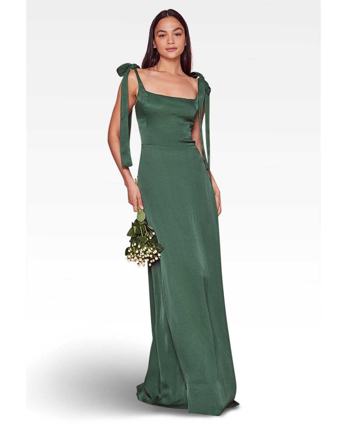 Click here for Maids to Measure Womens Allegra Tie Shoulder Bride... prices