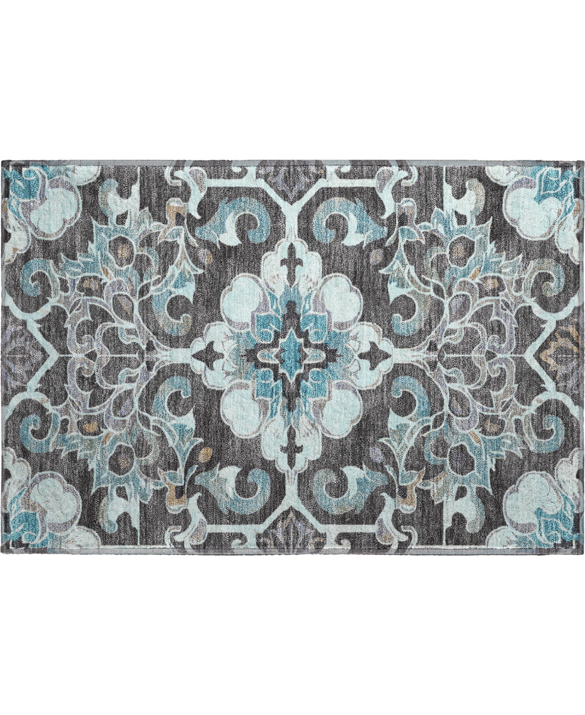 Click here for Addison Mayfield AMF1947 18x26 Area Rug - Teal prices