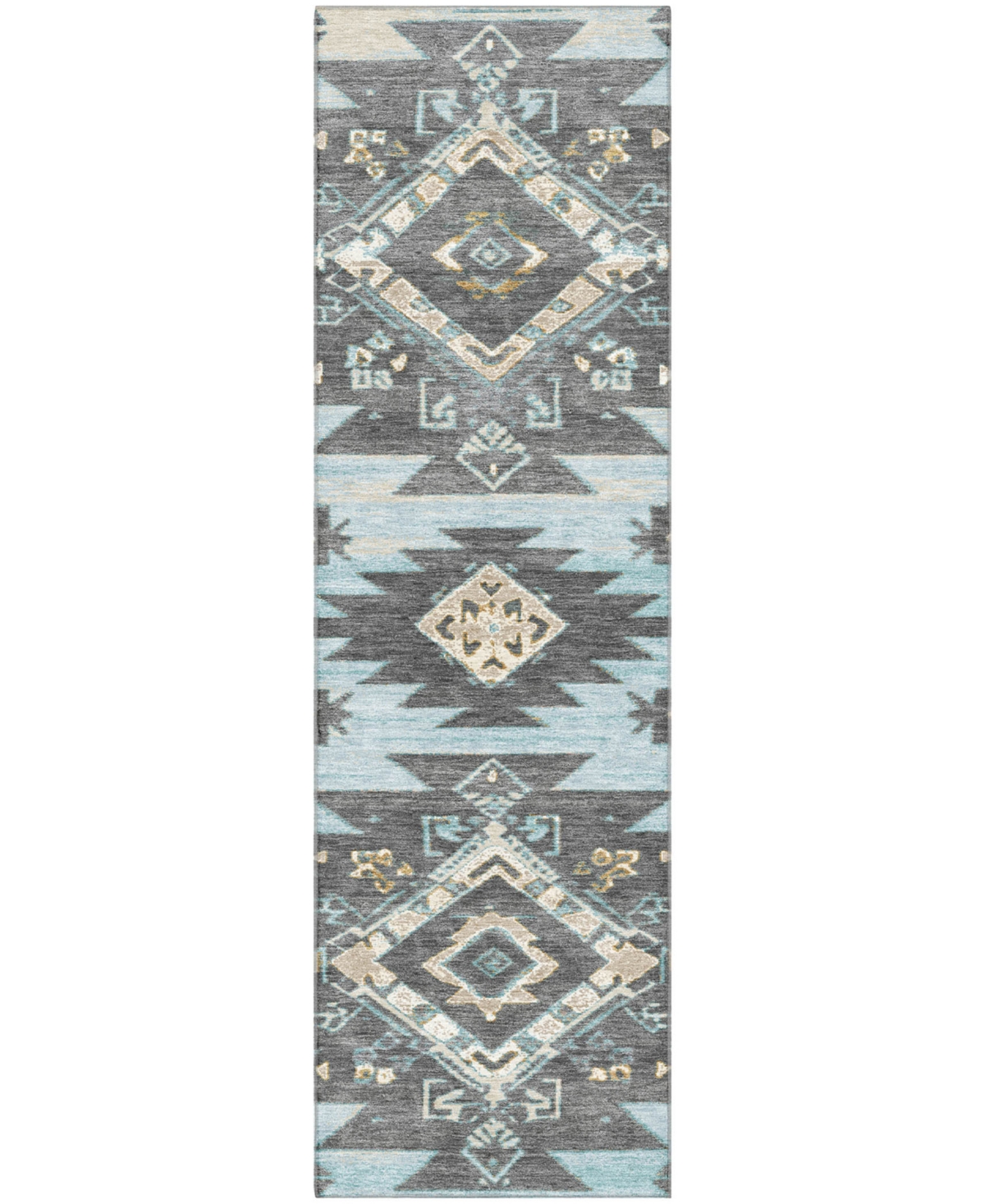 Click here for Addison Mayfield AMF1945 23x76 Runner - Teal prices