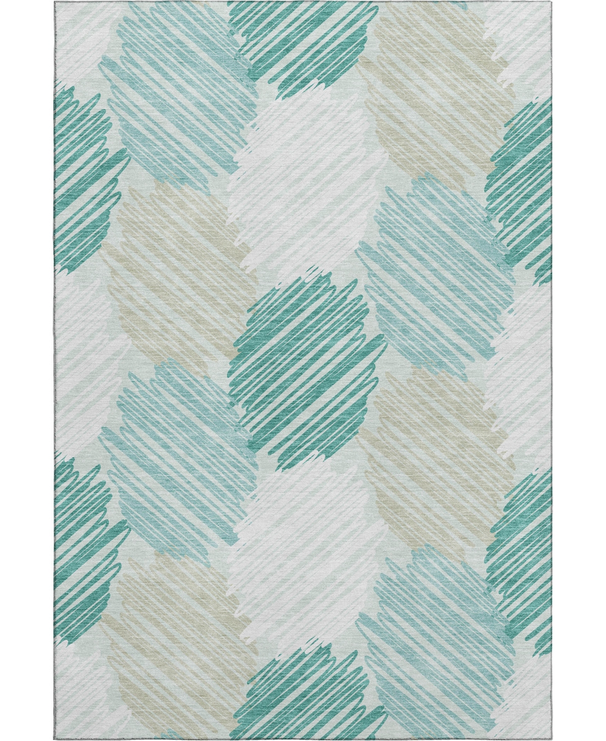 Click here for Addison Mayfield AMF1942 5x76 Area Rug - Teal prices