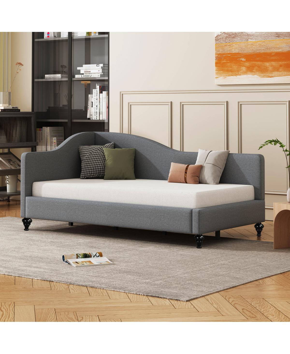 Click here for Streamdale Furniture Linen L-Shaped Daybed with Wo... prices