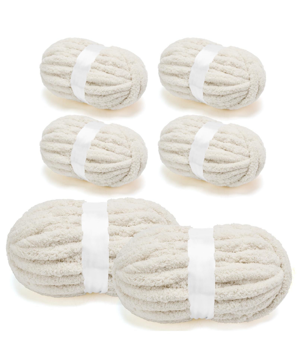 Click here for Gnuadz Chunky Chenille Yarn For Crocheting Arm Kni... prices
