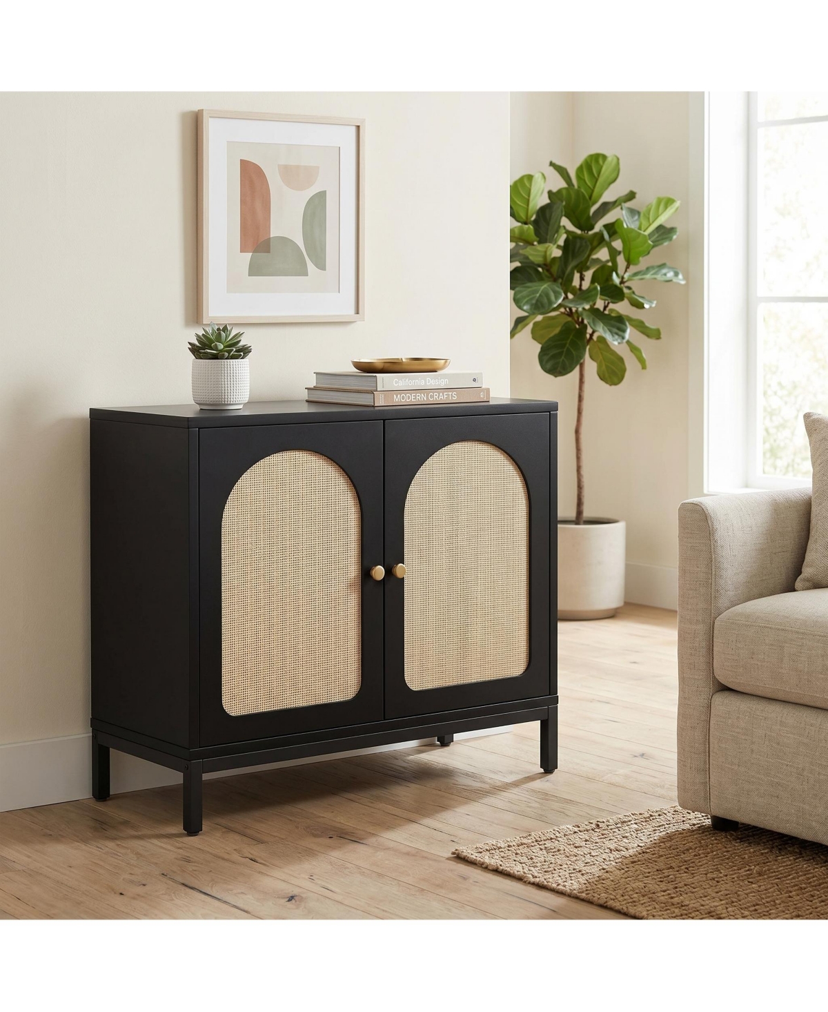 Click here for homfan Farmhouse Buffet Cabinet with Internal Shel... prices