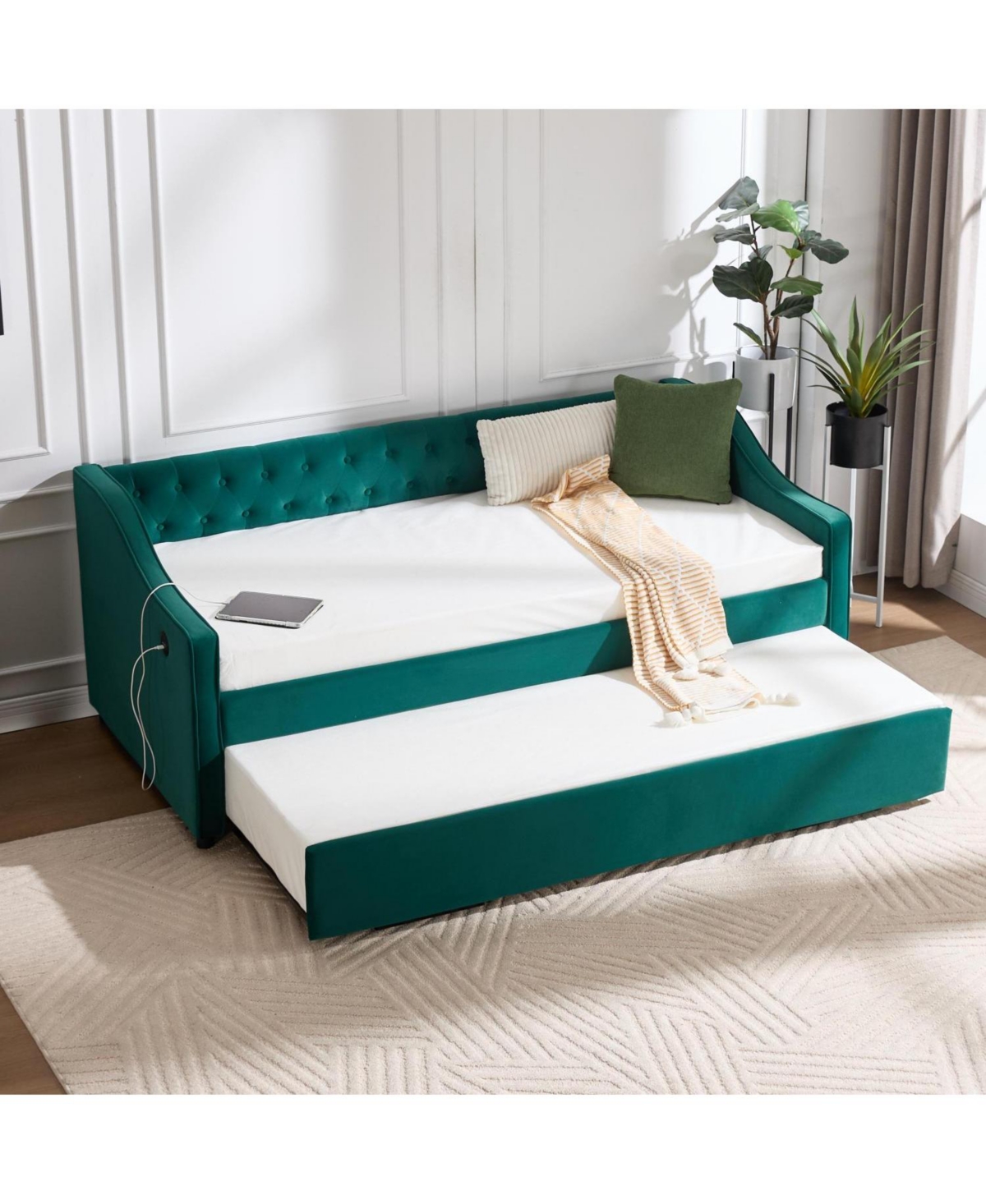 Click here for Streamdale Furniture Twin Upholstered Daybed with... prices