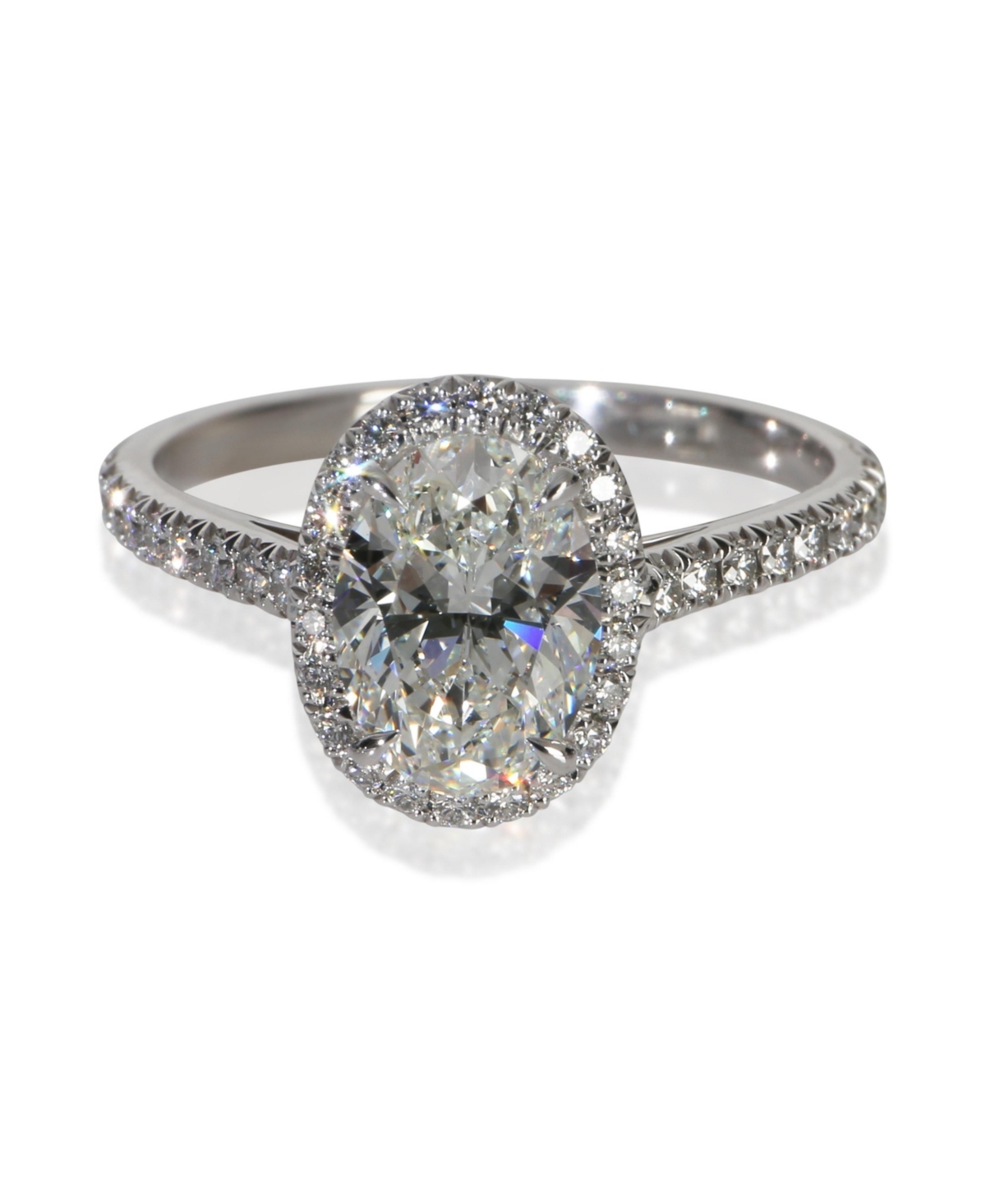 Click here for Pre-Owned Tiffany & Co 1.28 ct Oval Diamond Solest... prices