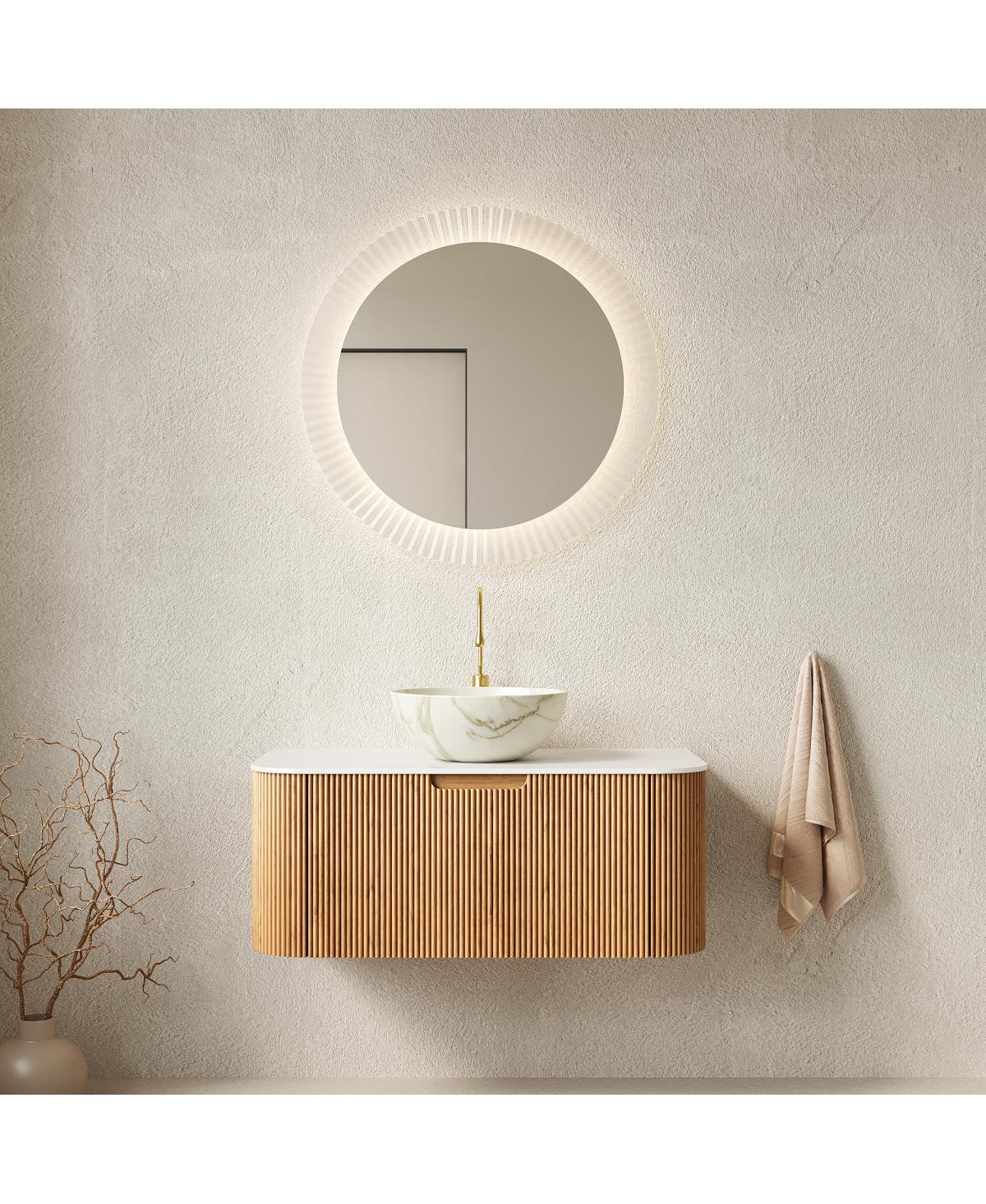 Click here for Sillysis Wall Mounted Bathroom Vanity with Sintere... prices