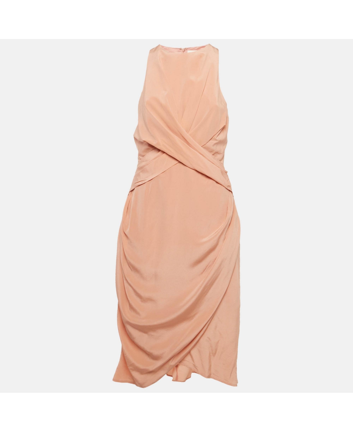 Click here for Pre-Owned Zimmermann Womens Silk Drape Detail Midi... prices