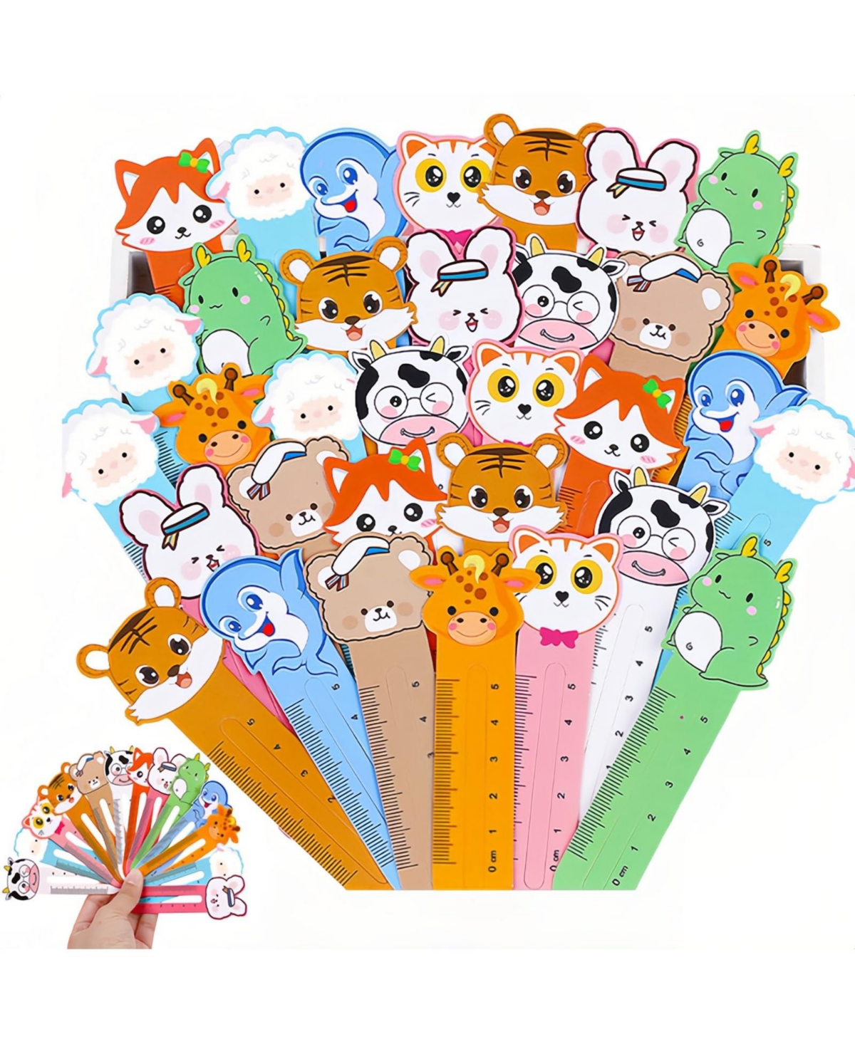 Click here for Gnuadz Cute Animal Bookmarks Reading Ruler Page Ma... prices