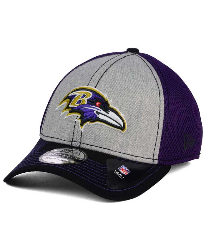 New Era Baltimore Ravens Heathered Neo 39THIRTY Cap - Macy's