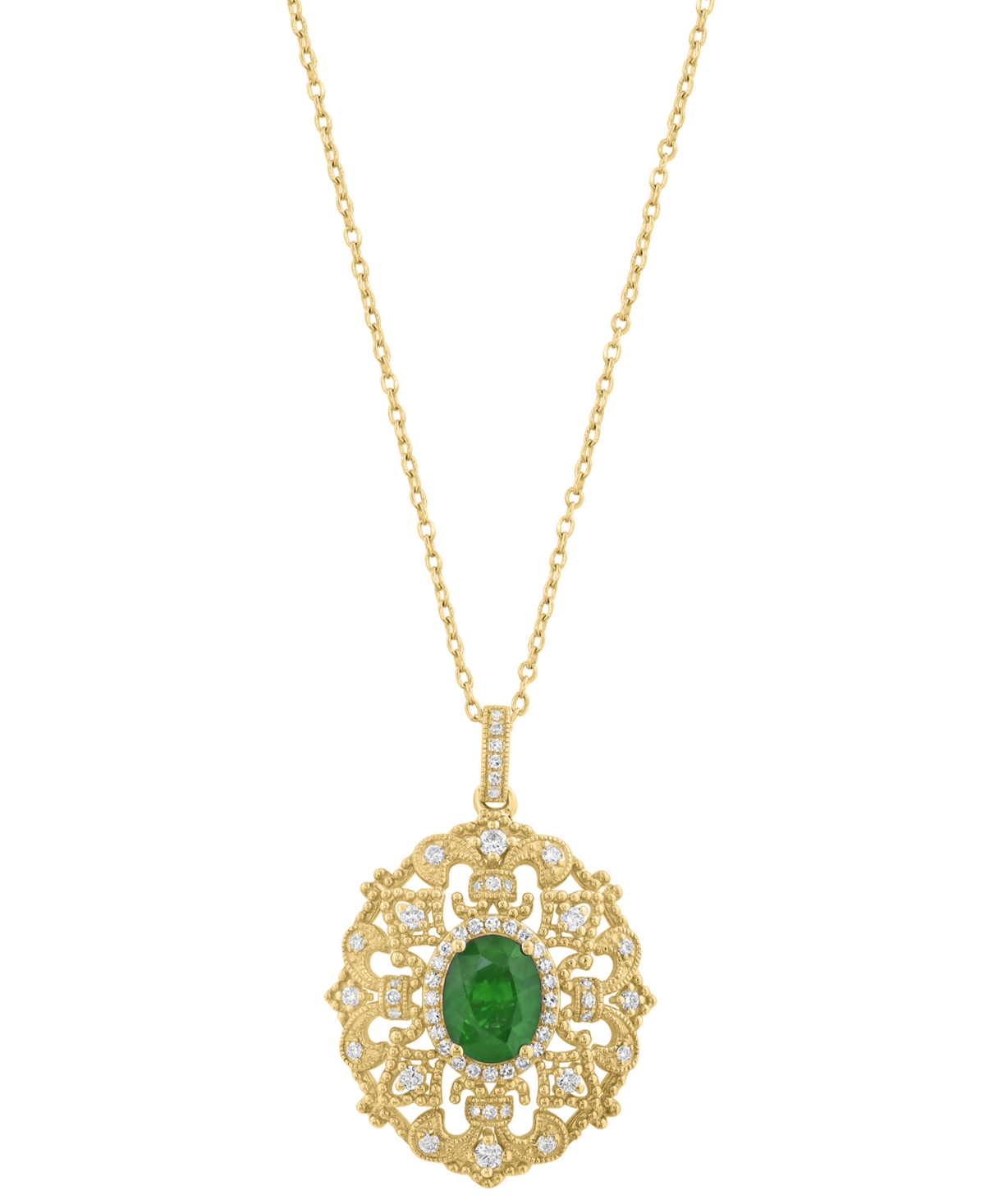 Click here for Effy Collection Emerald (1-1/6 ct. t.w.) & Diamond... prices