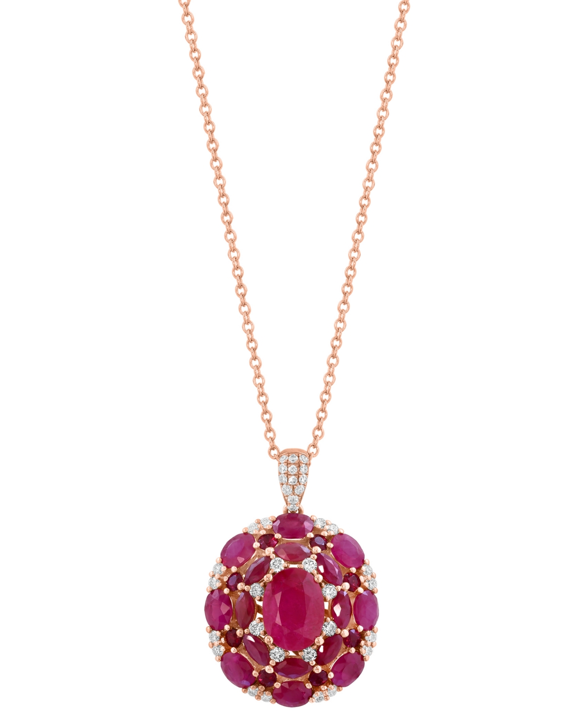 Click here for Effy Collection Ruby (4 ct. t.w.) & Diamond (1/3 c... prices