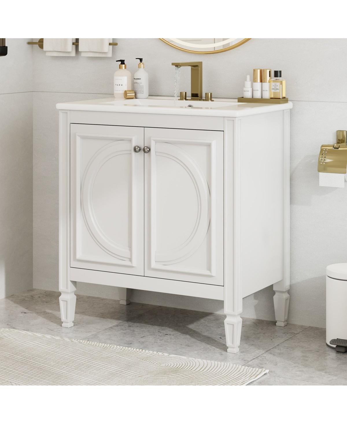 Click here for Thirtypeachy Vintage Vanity With Ceramic Sink  Rub... prices