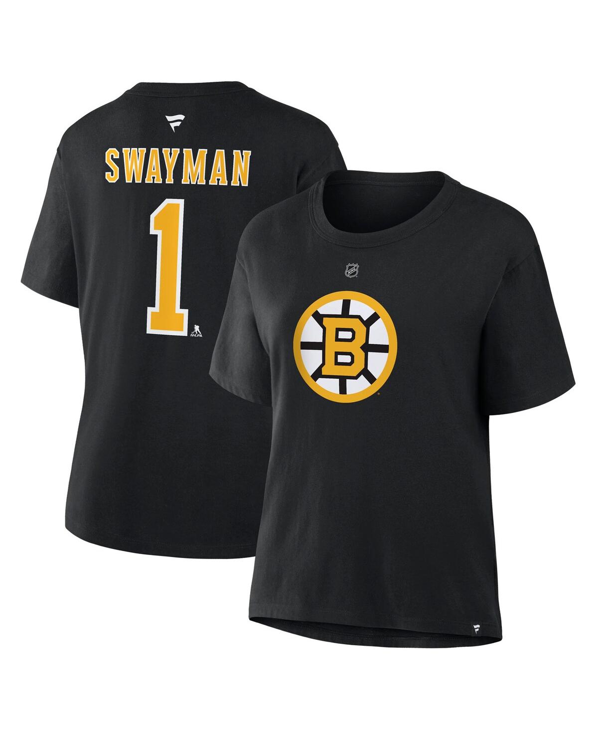 Click here for Fanatics Womens Jeremy Swayman Black Boston Bruins... prices