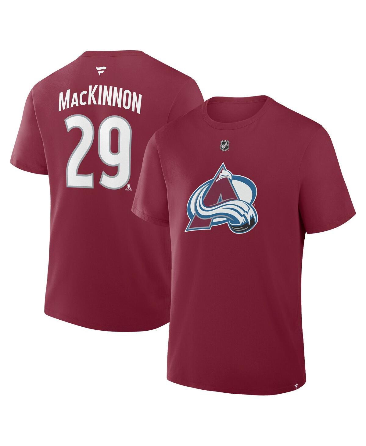 Click here for Fanatics Mens Nathan MacKinnon Burgundy Colorado A... prices