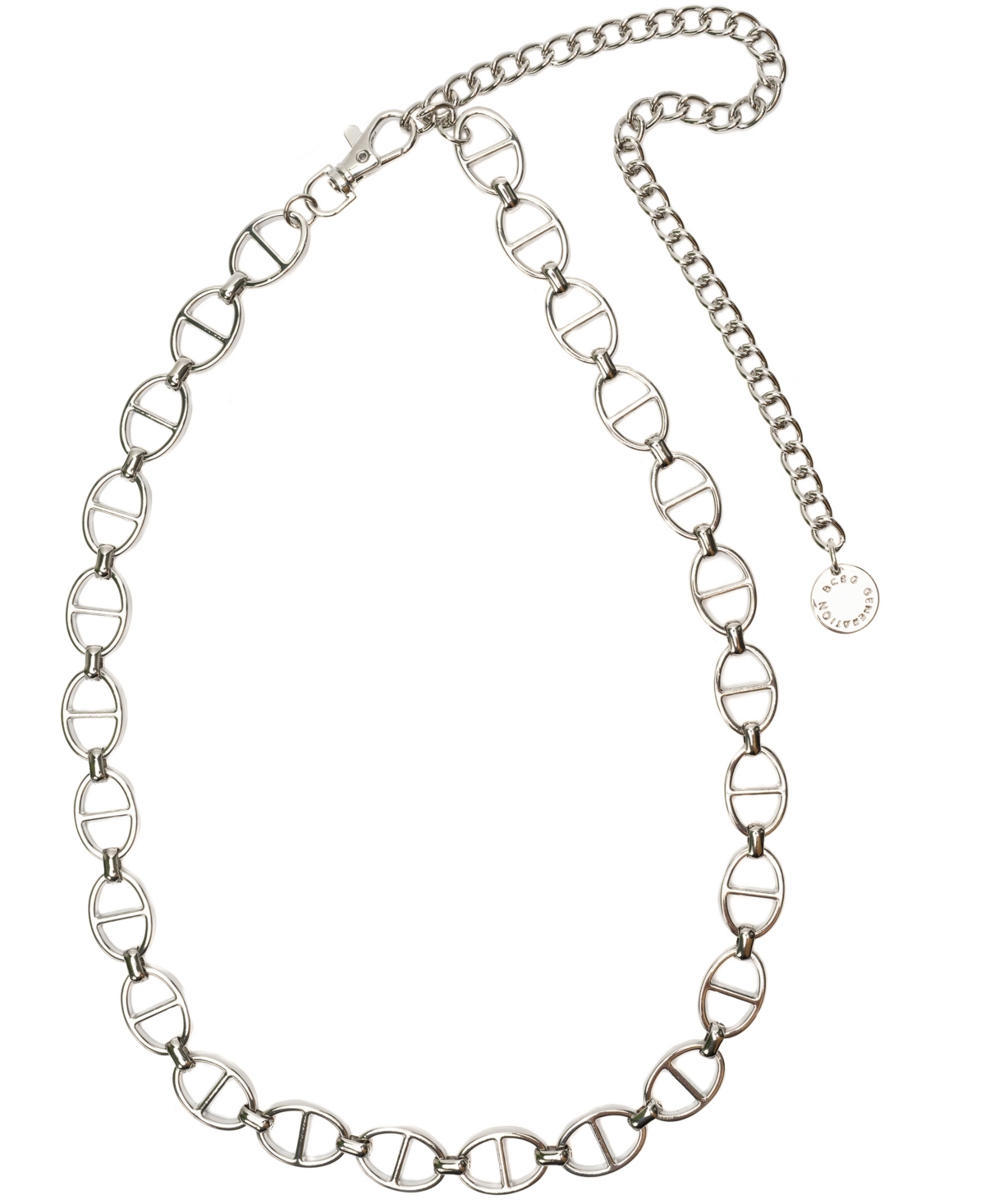 Click here for BCBGeneration Mariner Chain Belt - Silver prices
