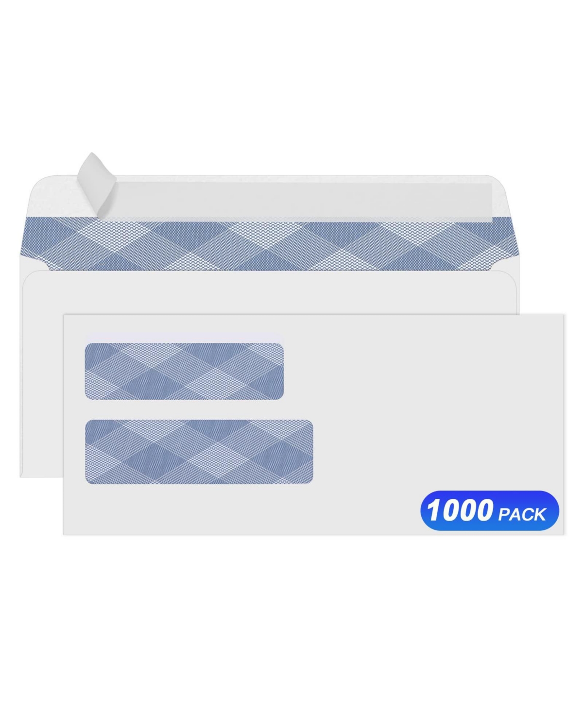 Click here for Gnuadz Security Envelopes Self-Seal Double Window... prices