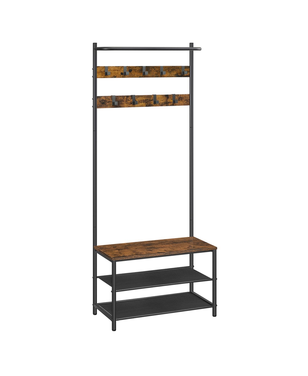 Click here for Slickblue Hall Tree with Bench and Shoe Storage En... prices
