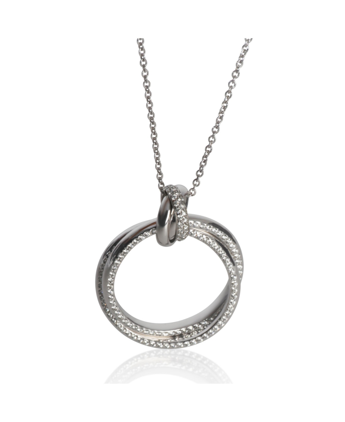 Click here for Pre-Owned Tiffany & Co White Gold Diamond Melody P... prices