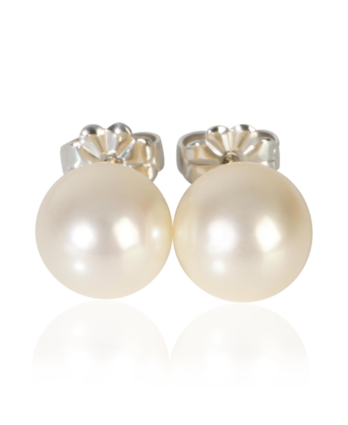 Click here for Pre-Owned Tiffany & Co Sterling Silver Pearl Earri... prices