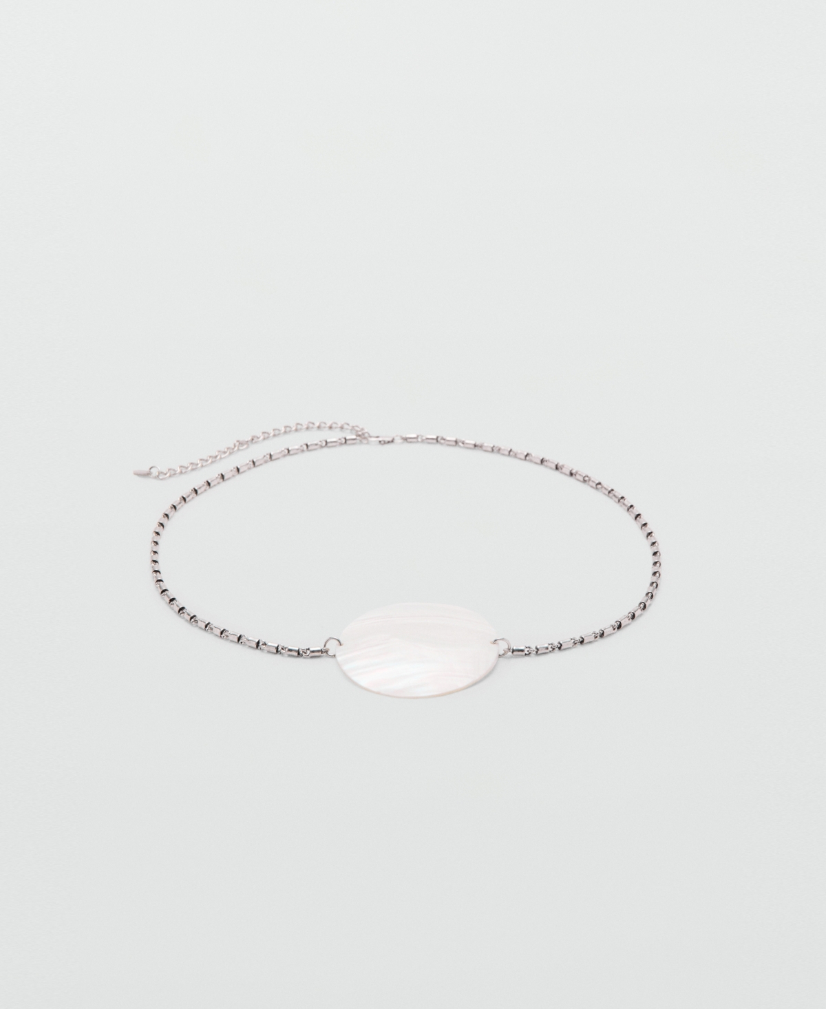 Click here for Mango Womens Shell Chain Belt - Silver prices