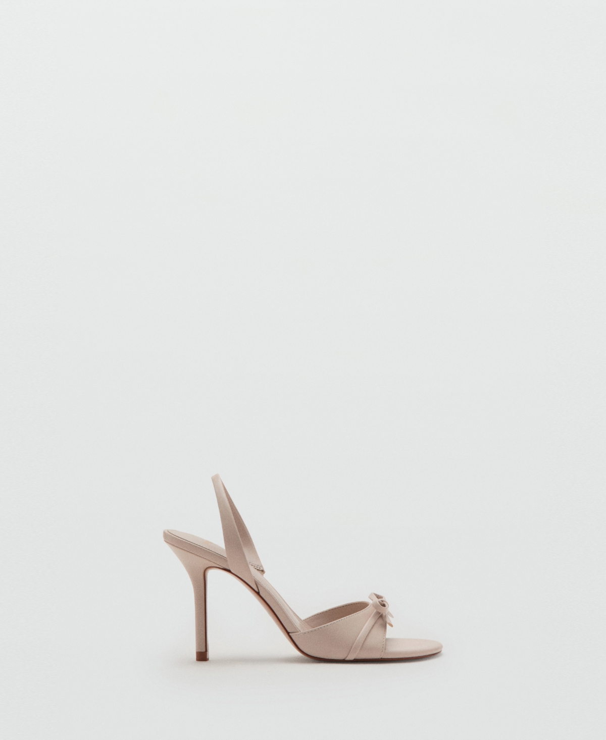 Click here for Mango Womens Bow Detail Strappy Heeled Sandals - N... prices