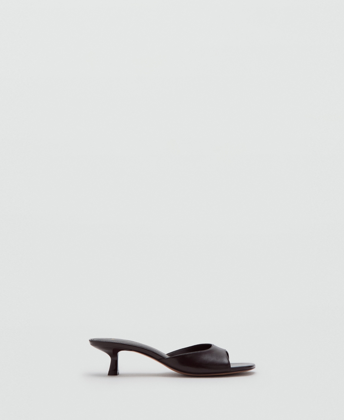 Click here for Mango Womens Kitten Heel Sandals - Chocolate prices
