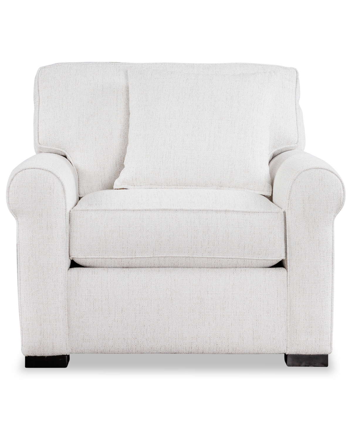 Click here for Radley 40 Rollarm Fabric Chair - Natural prices