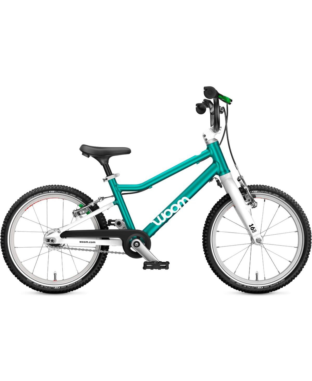 Click here for Woom Kids Go 3 Automagic 16in Bike - Metallic turq... prices