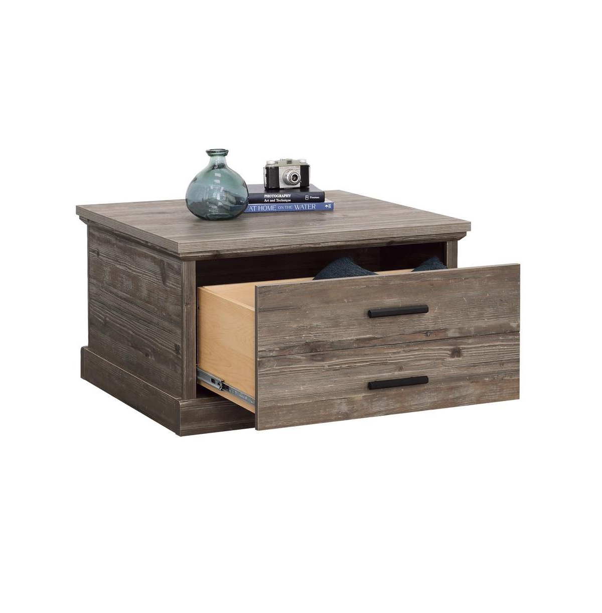 Click here for Sauder Aspen Post Coffee Table  Pebble Pine finish... prices