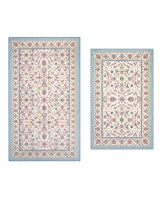 Click here for Laura Ashley Printed Chenille Chatsworth Accent Ru... prices