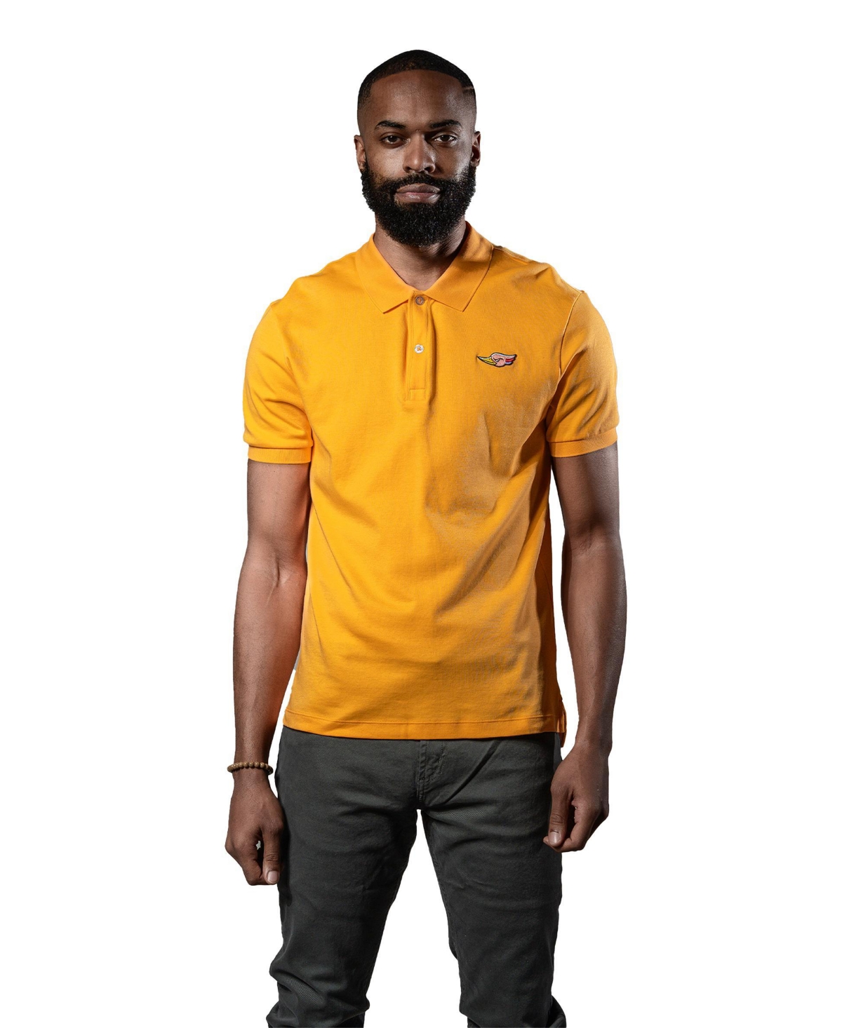 Click here for Woodpecker Mens Pima Cotton Polo Shirt - Melon prices